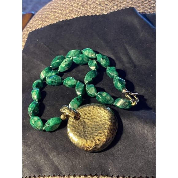 Sterling | Jewelry | Israelie Eliat Gem And Sterling Necklace National ...